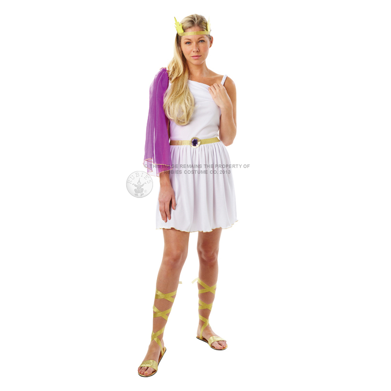 Ladies Grecian Sexy Roman Toga Greek Goddess Fancy Dress Costume Mens